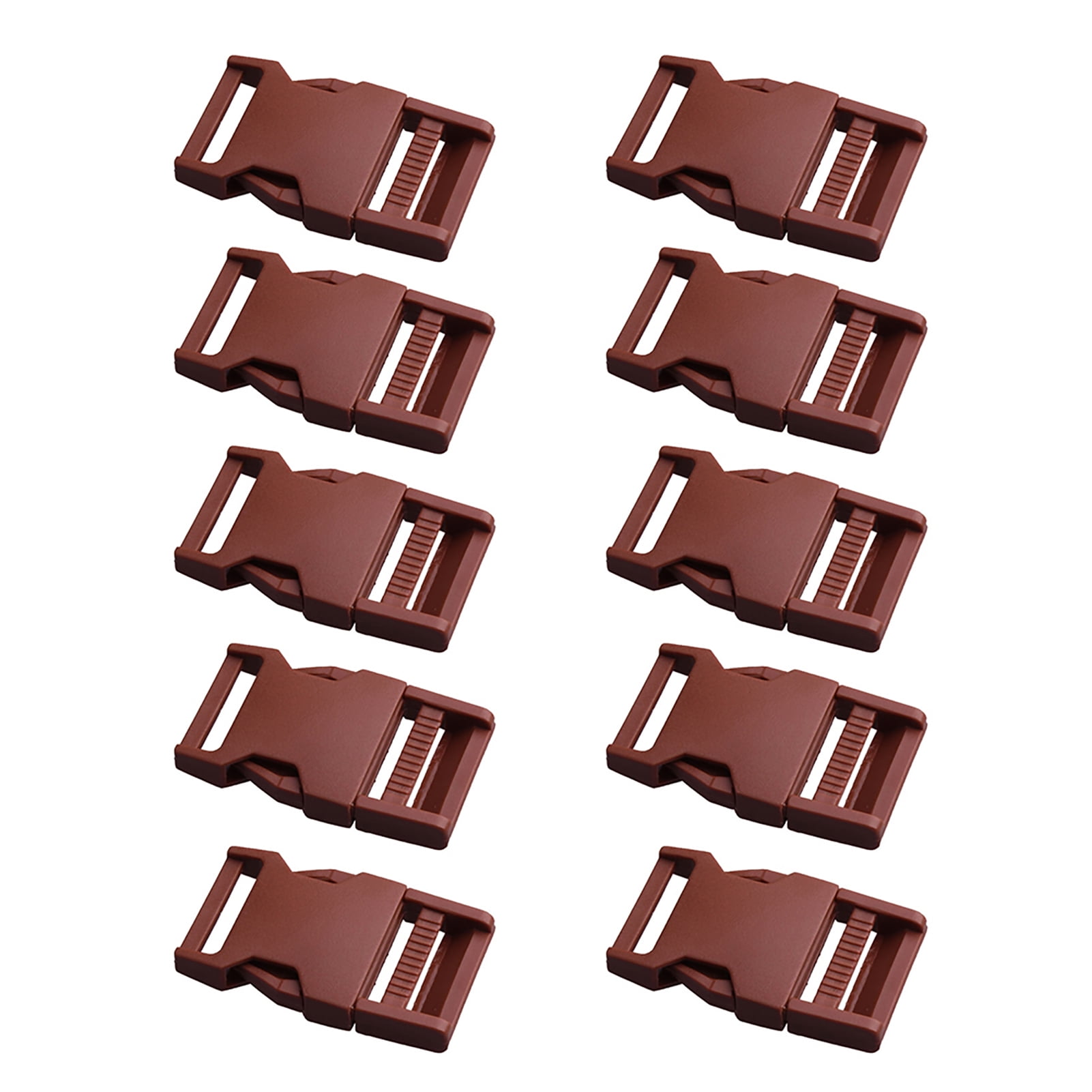 10Pcs Clips Buckles Simple Thicker Convenient Colorful Plastic Buckles ...