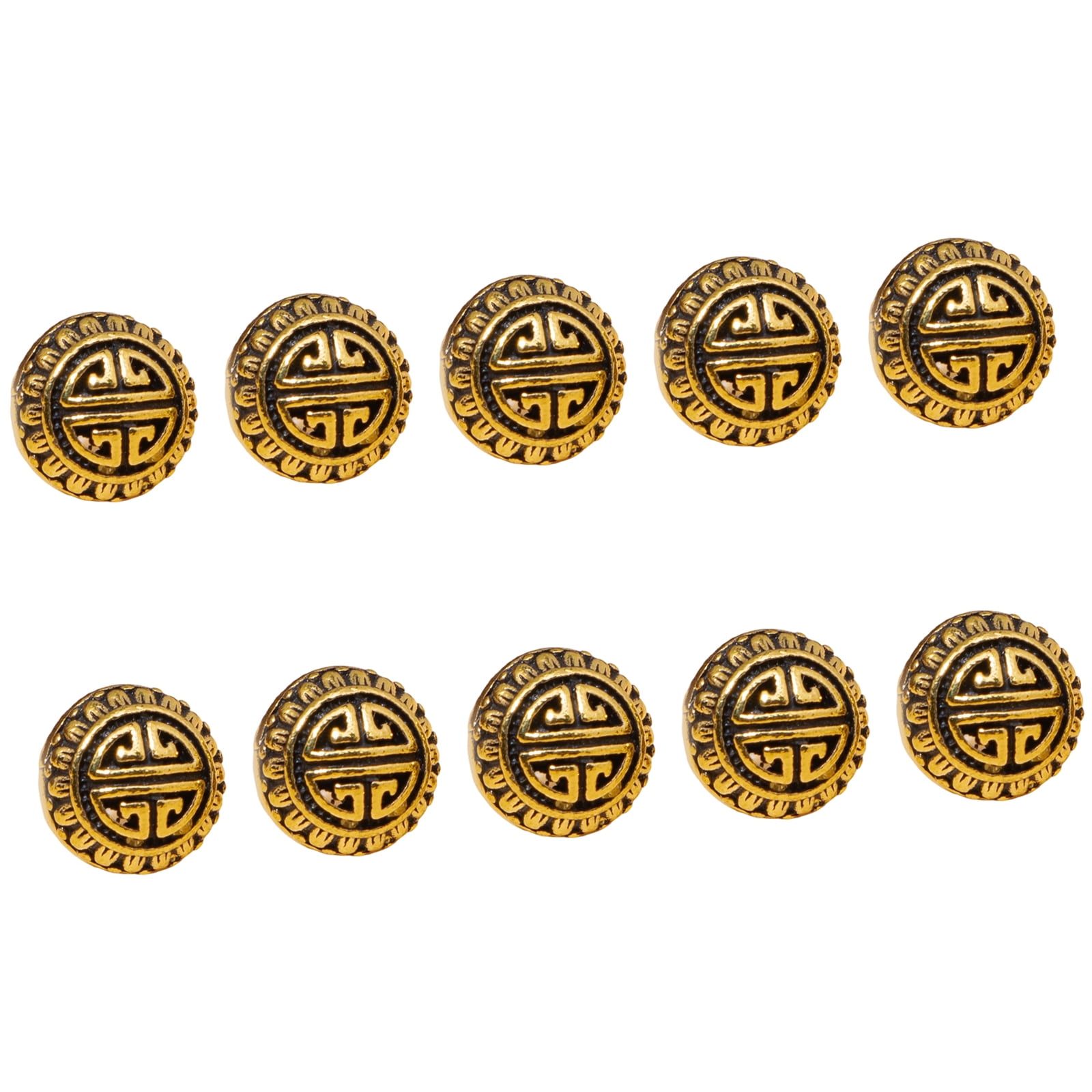 10Pcs Cloud Pattern Metal Buttons Decorative Clothing Buttons Fasteners ...