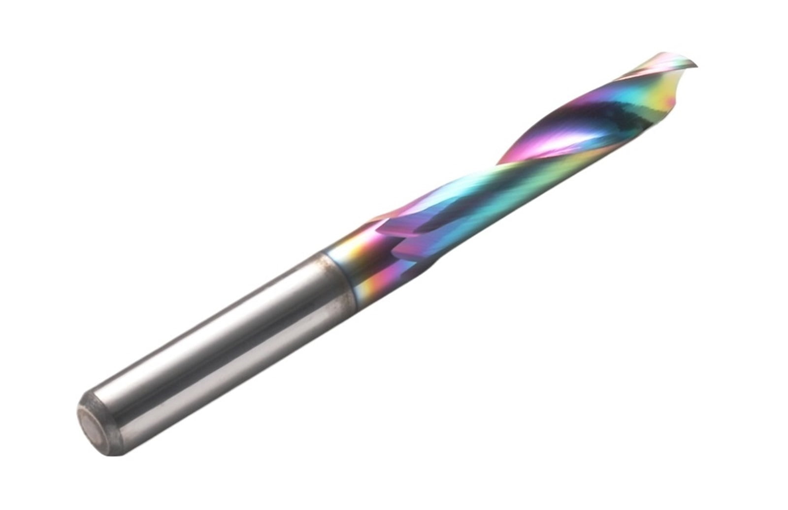 10Pcs Coated 3.175/4/5/6/8/10/12mm Single Flute Aluminum Milling Cutter ...