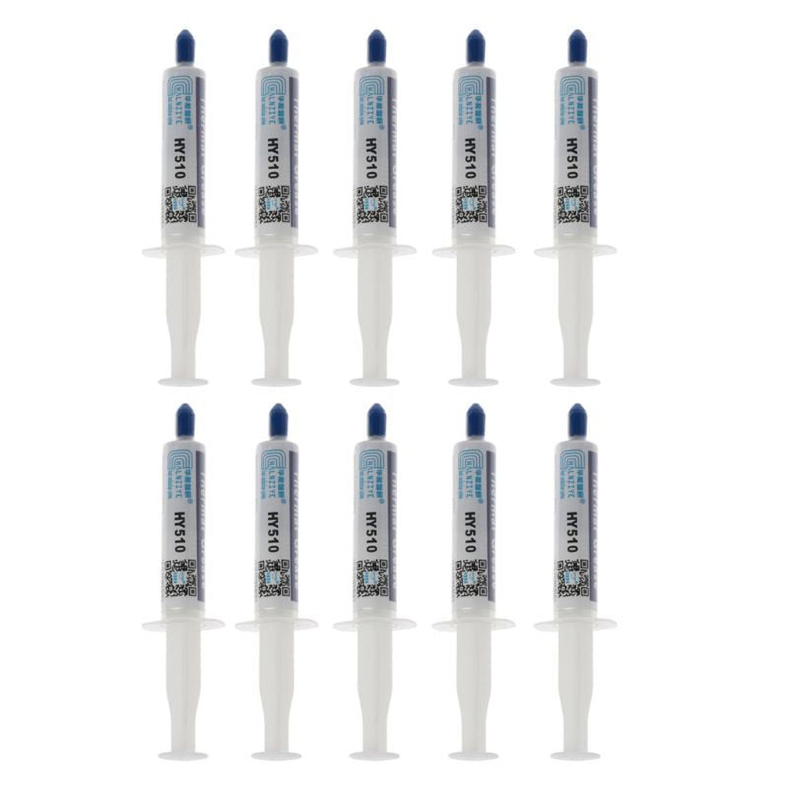 10Pcs Compound Silicon Thermal Grease Paste HY510 5g for CPU HeatSink ...