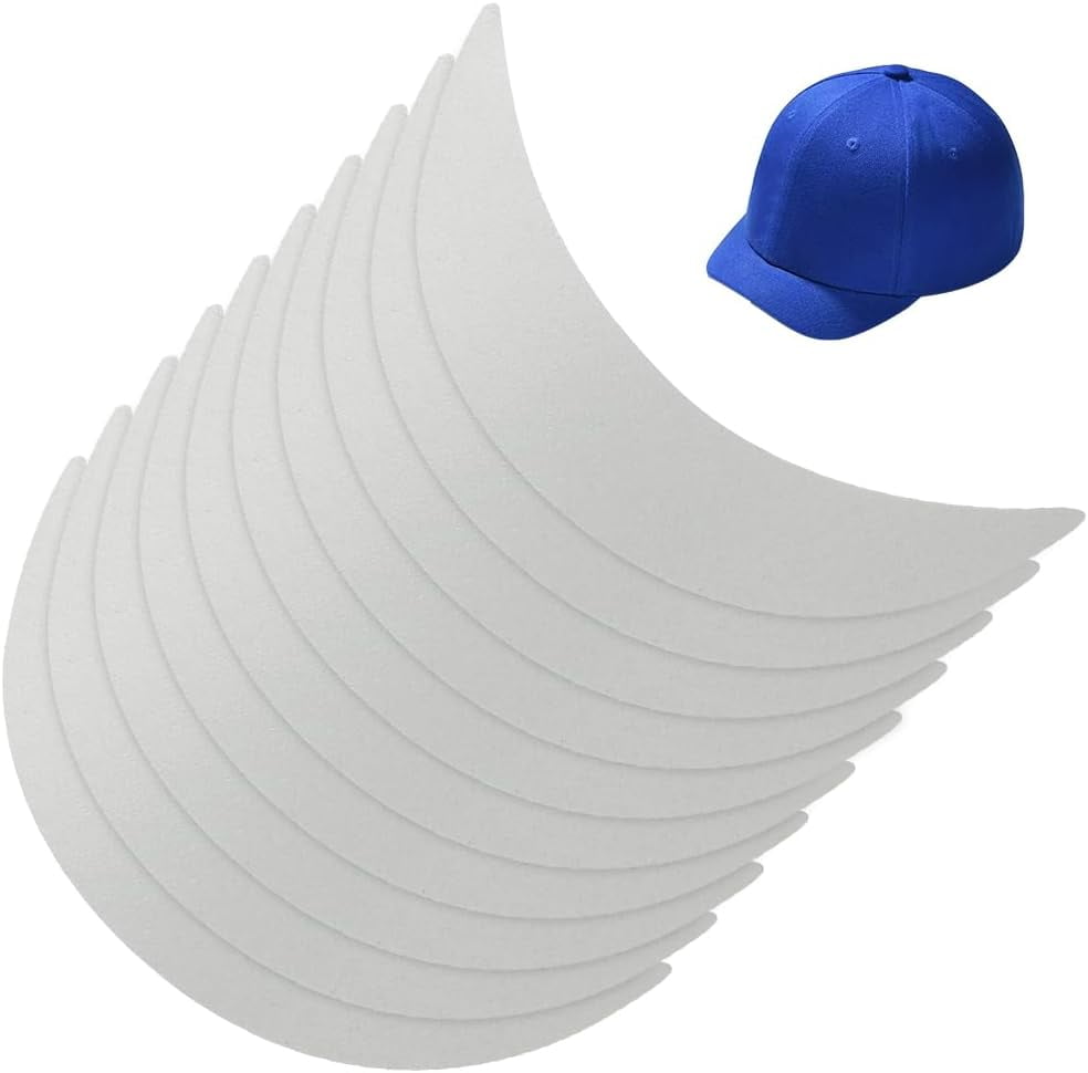 10Pcs Cornsilk Plastic Brim Hat Crochet or Knit Brim Stiffener Cap ...