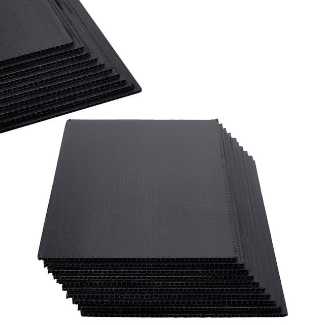 10Pcs Corrugated Plastic Sheets 3mm Thick Plastic Board Moldable ...
