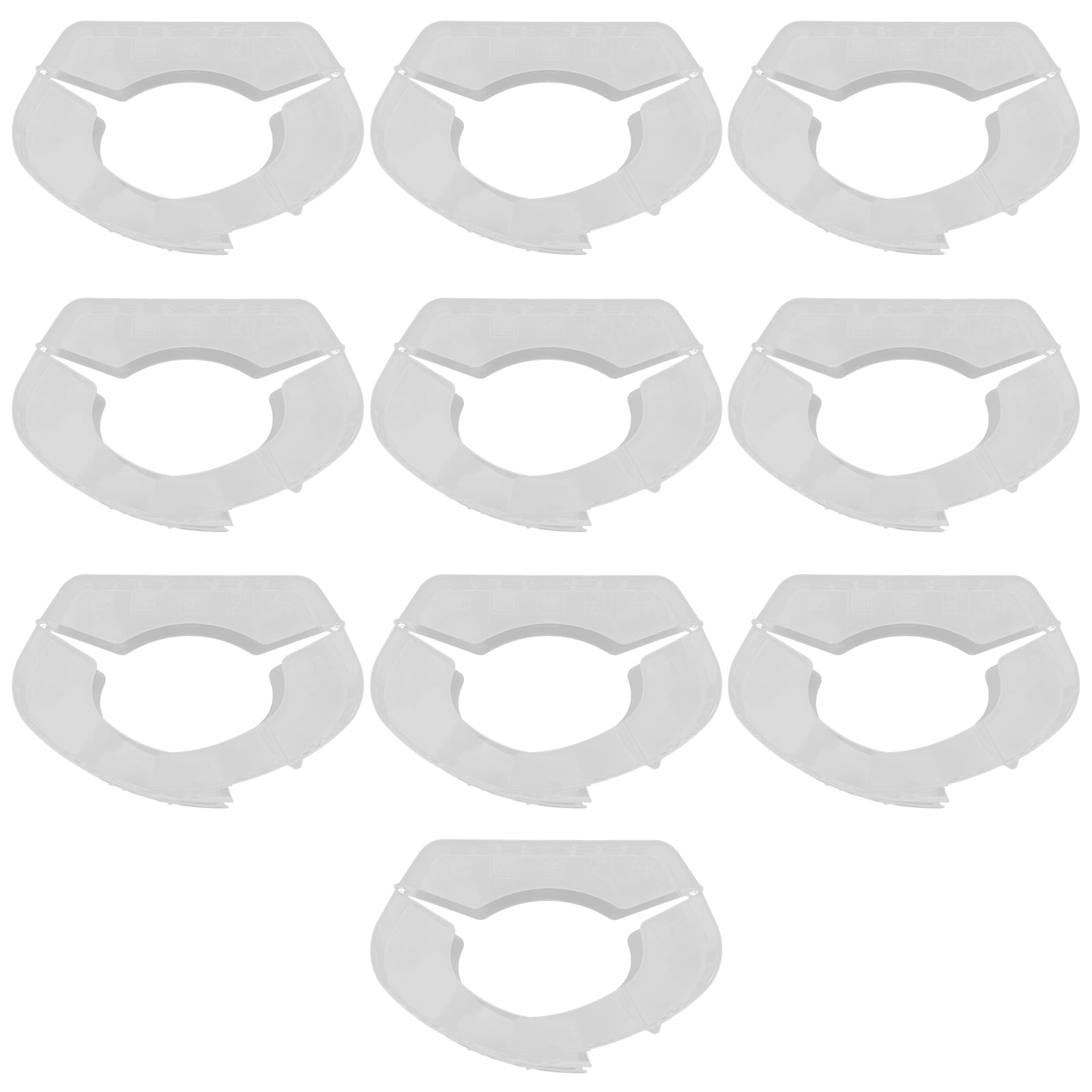 10Pcs Crab Quick Wrap Devices for Hairy Crabs Plastic Packaging Boxes ...