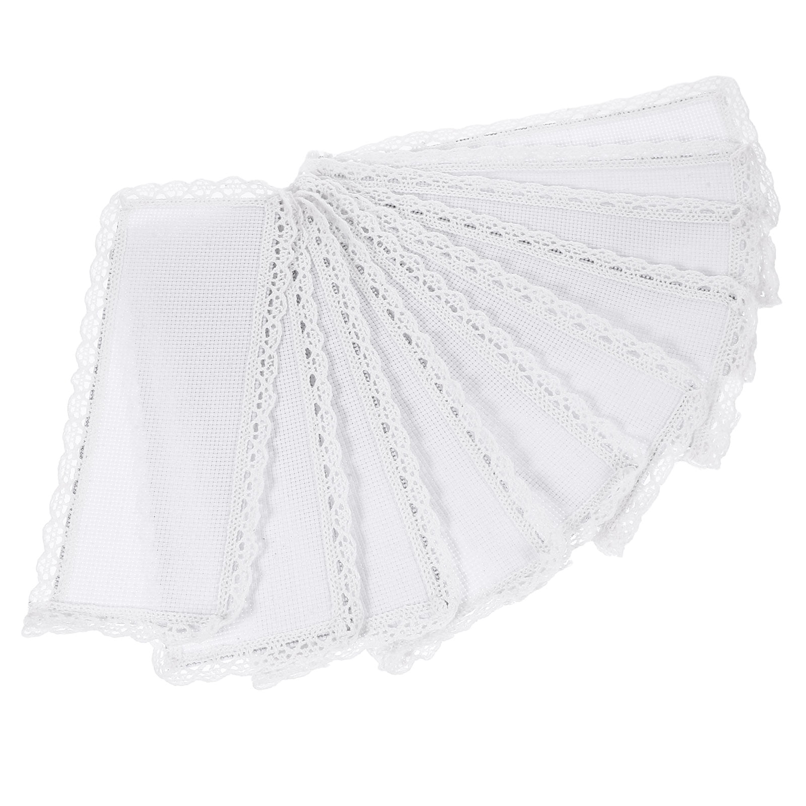 10Pcs Cross Stitch Bookmarks Embroidery Bookmarks Blank Embroidery DIY ...