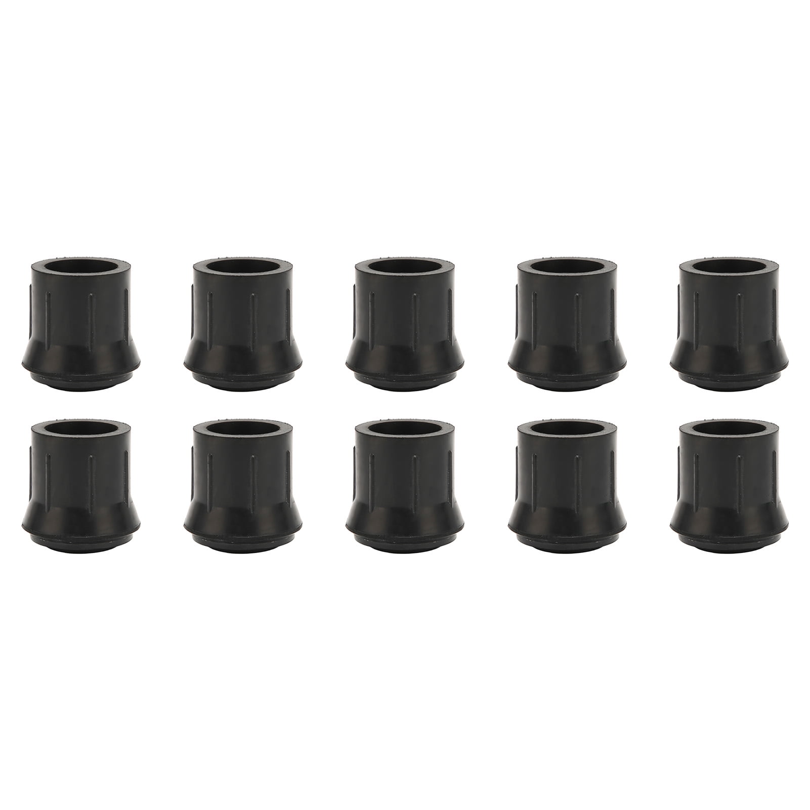 10Pcs Crutch Tips Non Slip Rubber Feet Cap Replacement for Walker ...
