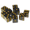 Naler 40pc 6-Sided Game Dice Set, 8 Translucent Colors, Rolling Dice ...
