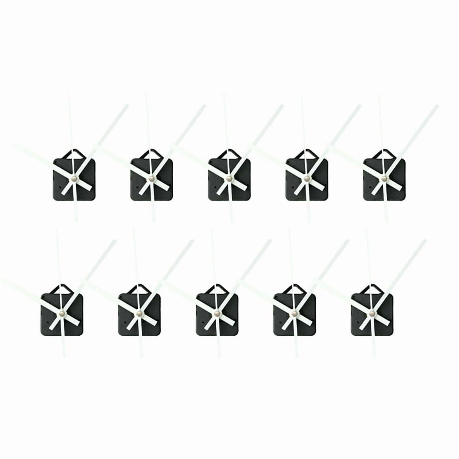 10Pcs DIY Silent Clock Movement Spindle Hands Quartz Wall Mechanism ...