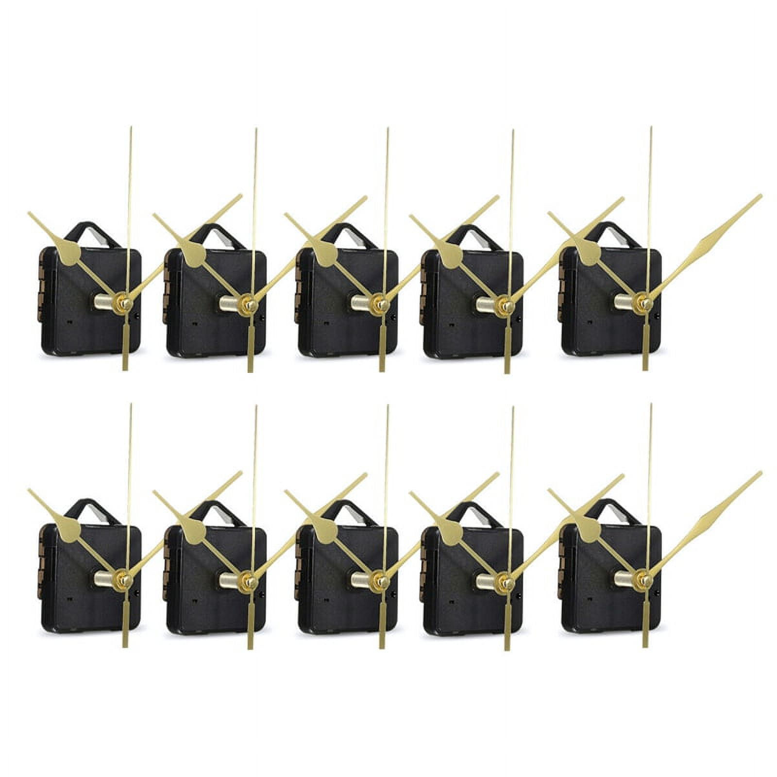 10Pcs DIY Silent Movement Spindle Hands Wall Quartz Clock Movement ...