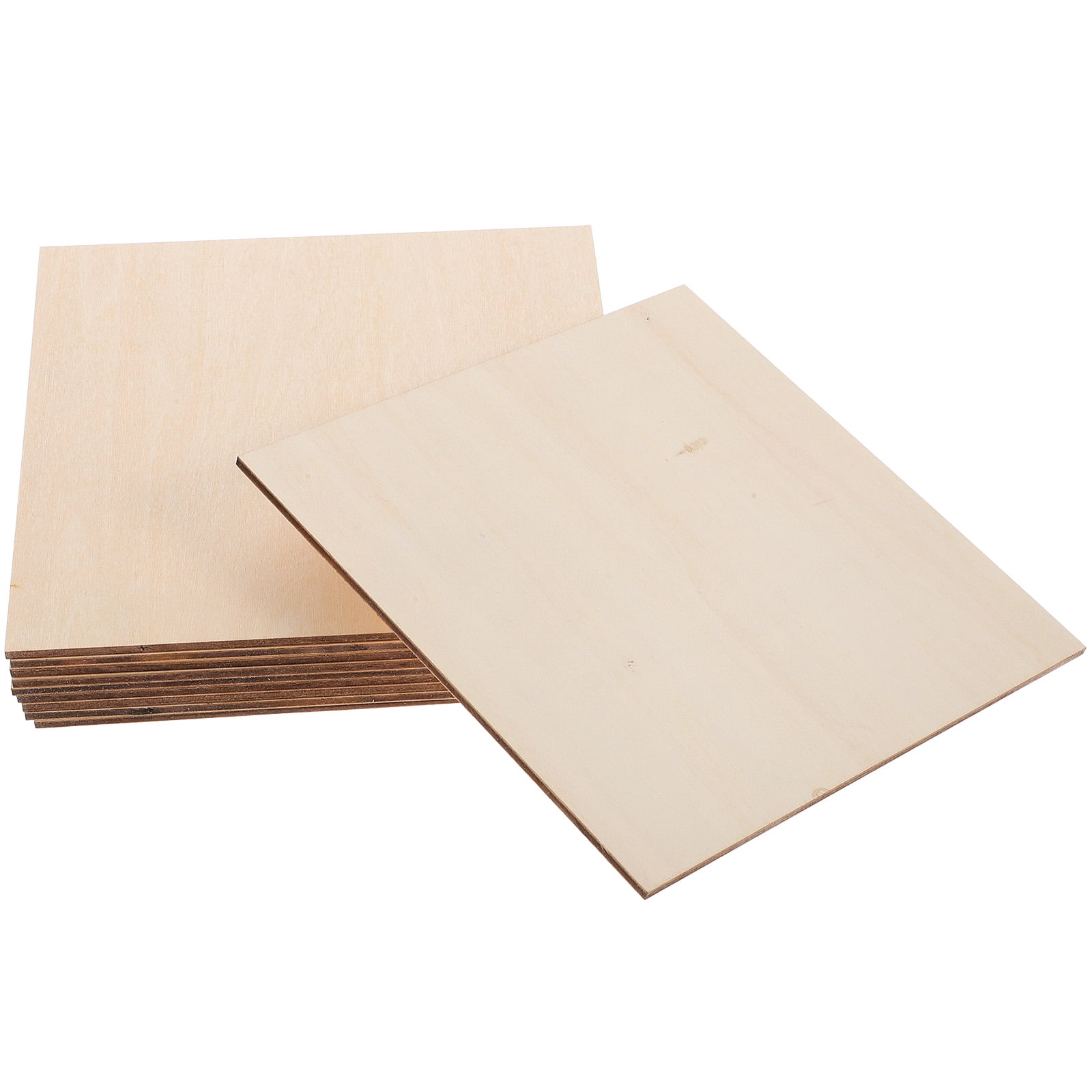 10Pcs DIY Wooden Planks Handcrafted Blank Unfinished DIY Wood Planks ...