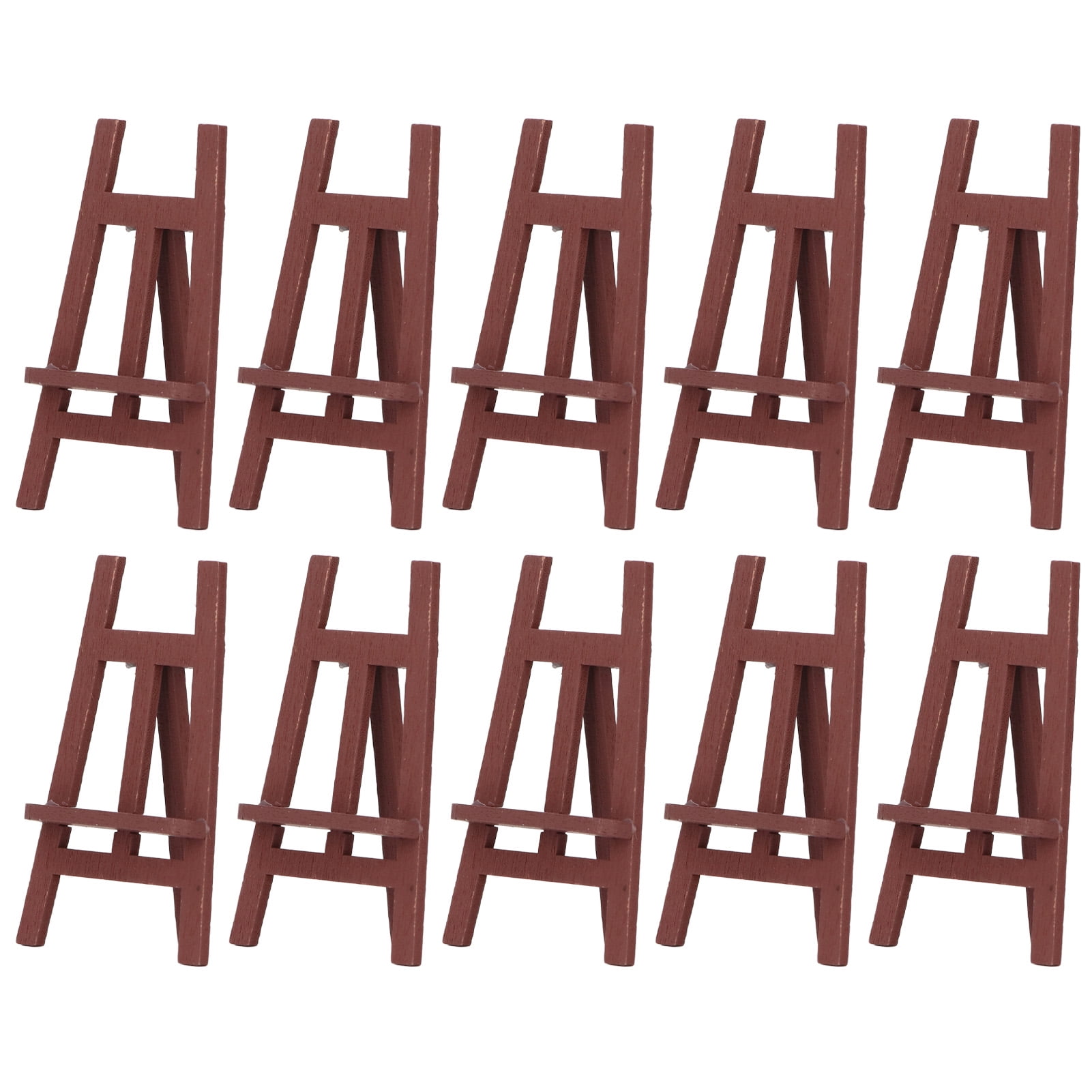 10Pcs Doll Accessories Easel Detail Design Sturdy Pinewood Multi ...
