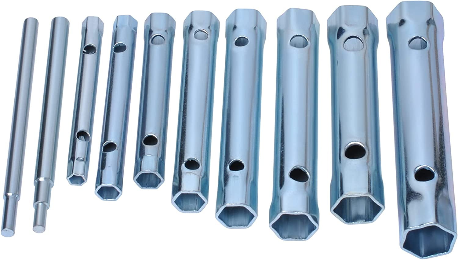 10Pcs Double Ended Wrench Socket Plumber Back Nut Tap Spark Plug Wrench ...