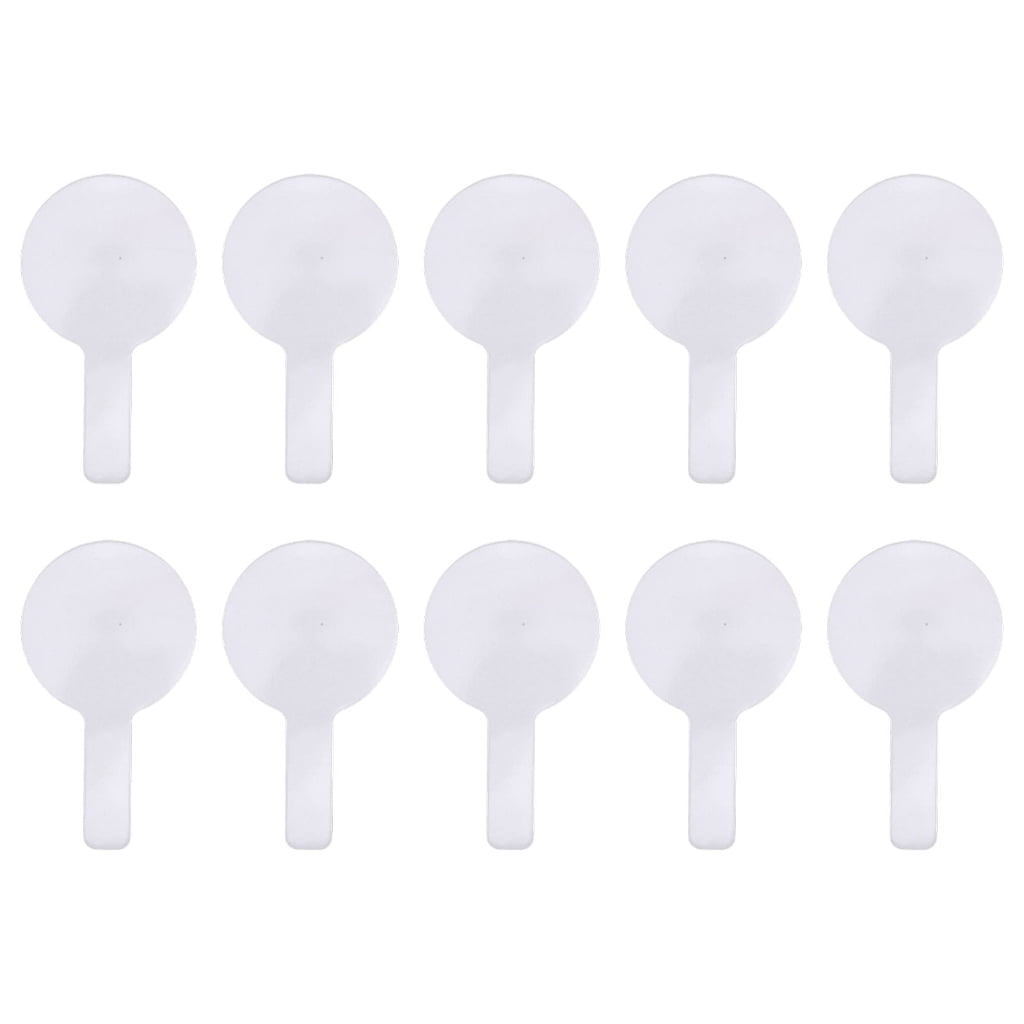 10Pcs Double Sided Answer Paddle Small Handheld Paper Whiteboards for ...