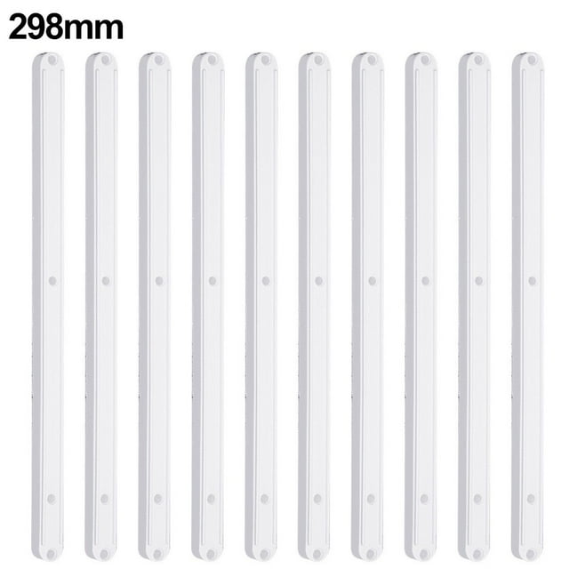 10Pcs Draw Rail Plastic Drawer Slides 180/235/298mm Draw Runners ...