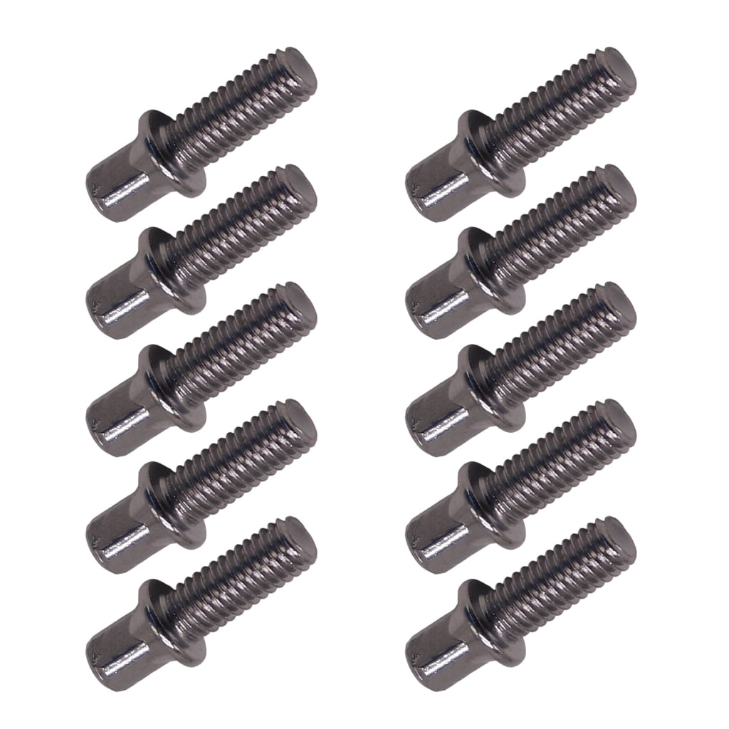 10Pcs Drum Tension Rod Deep Thread Strong Metal Short Screws Drum ...