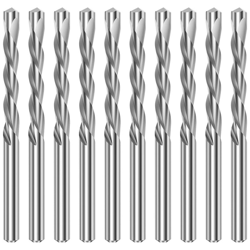 10Pcs Drywall Router Bits 3/16"Drywall Guidepoint Cutting Bits M2 Speed ...