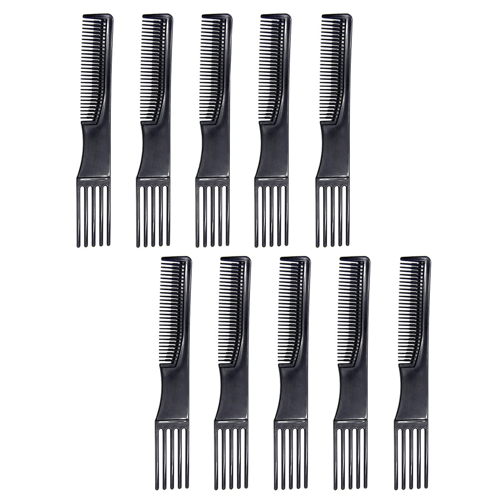 10Pcs Durable Plastic Comb Hair Lift Comb Plastic Pick Comb for Women ...