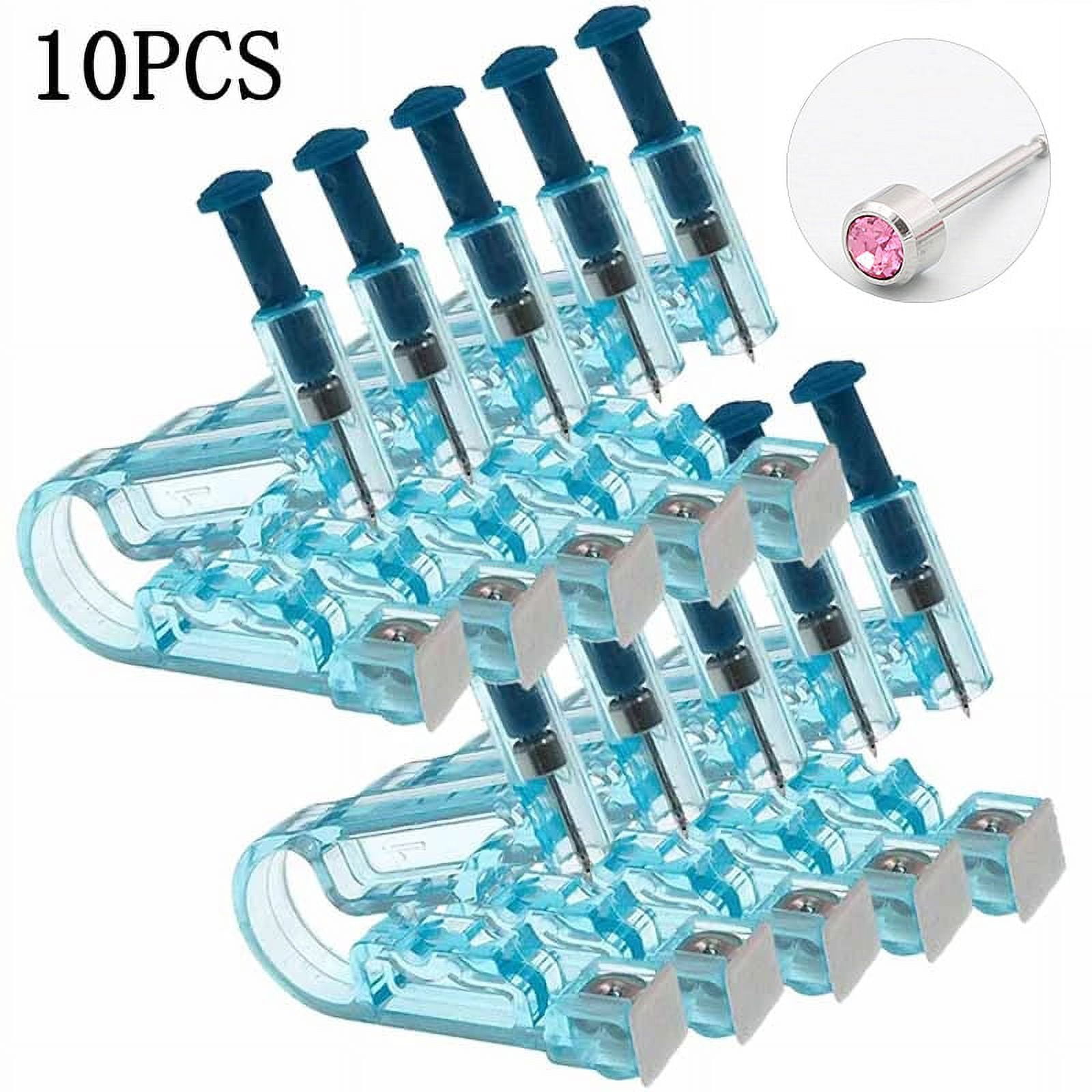 10Pcs Ear Piercing Gun Kit Disposable Healthy Safety Earring Piercer ...