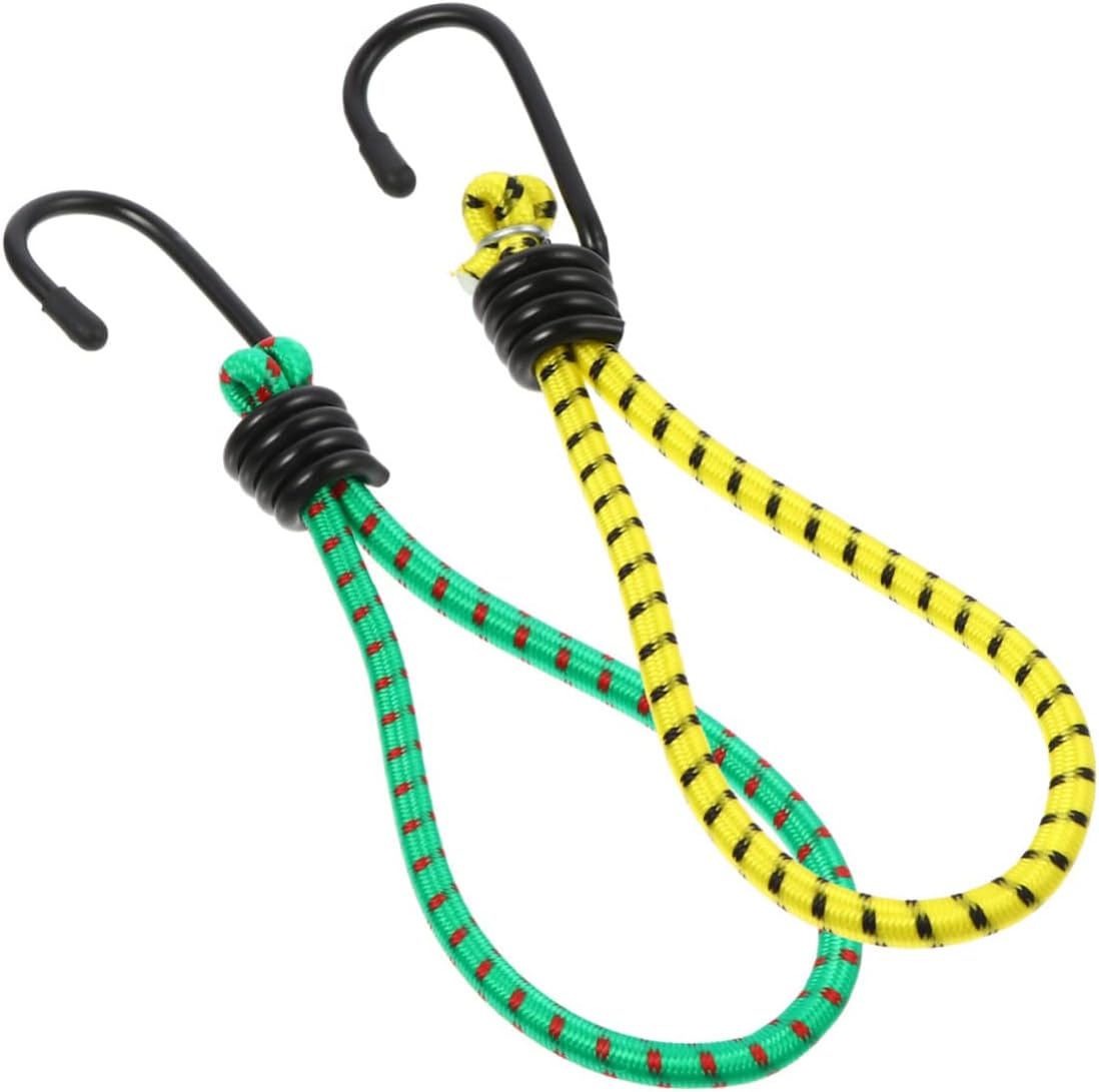 10Pcs Elastic Tent Cord with Hook Durable Outdoor Camping Accessory for ...
