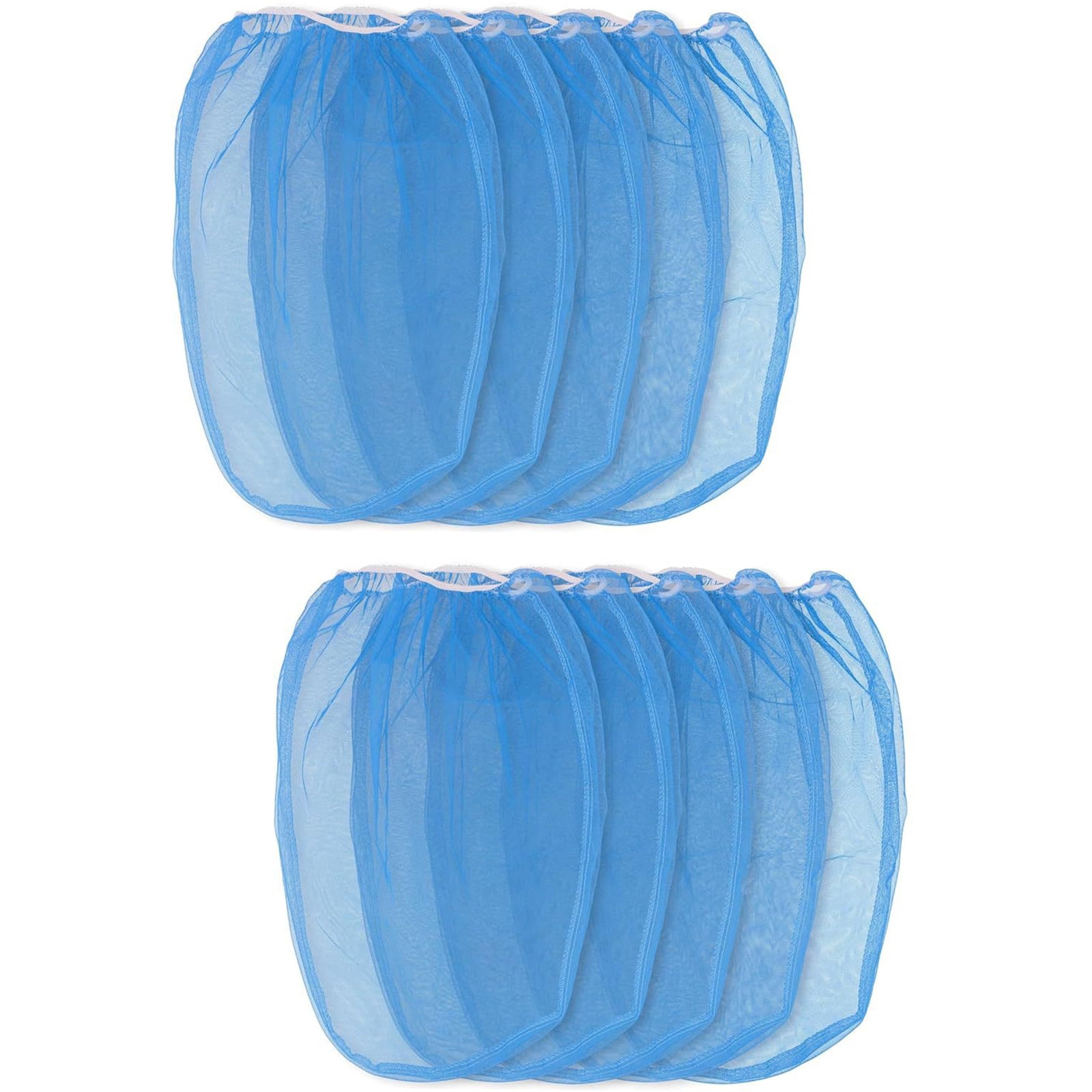 10Pcs Elastic Top Paint Filter Bags with Fine Net 1/2/5 Gallon Bucket ...