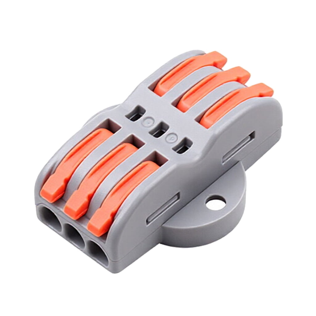 10Pcs Electrical Wire Connectors Universal Push in Electrical Terminals ...