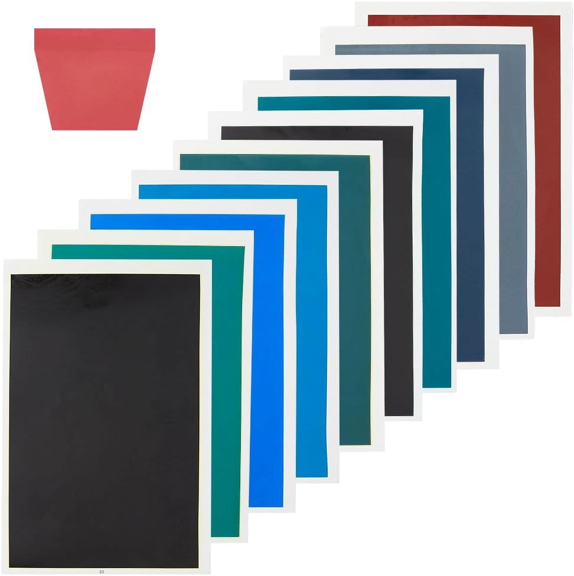 10Pcs Engraving Color Paper 15x10.6 Inch Laser Marking Paper with ...