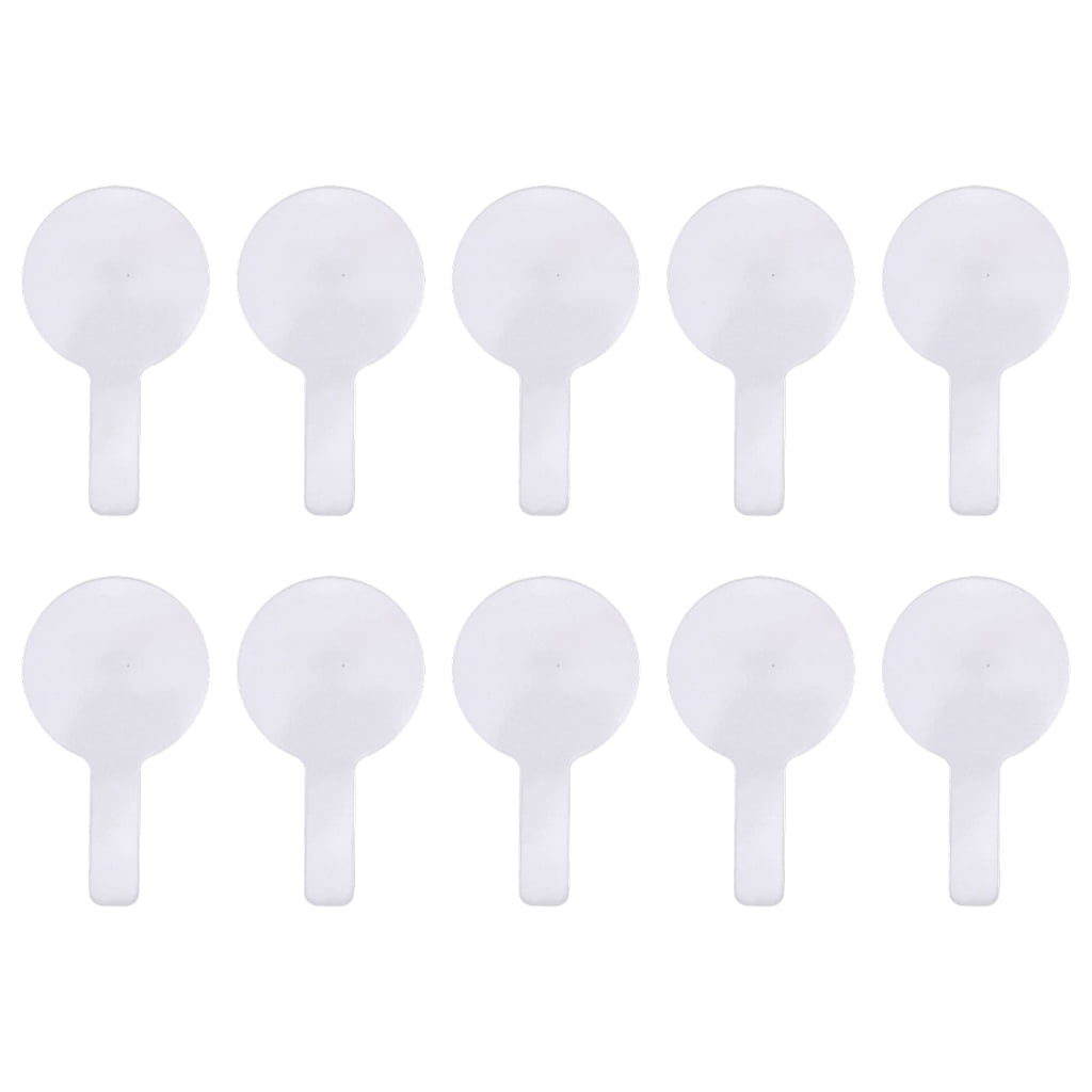 10Pcs Answer Paddles Small Handheld Double Side Paper Whiteboards for ...