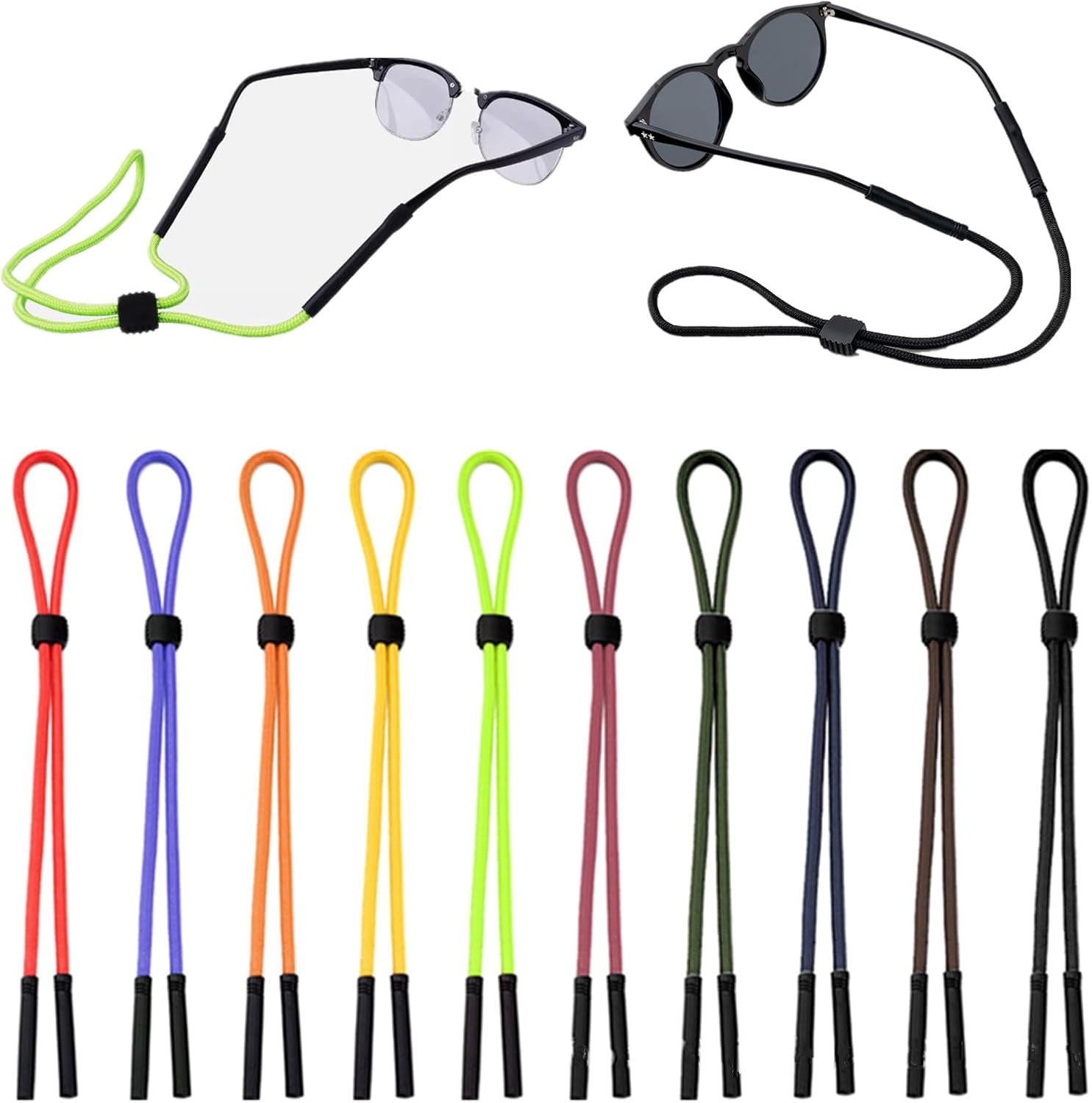 10Pcs Eye Glasses Holder Strap Sunglasses Straps Cords for Men Women ...