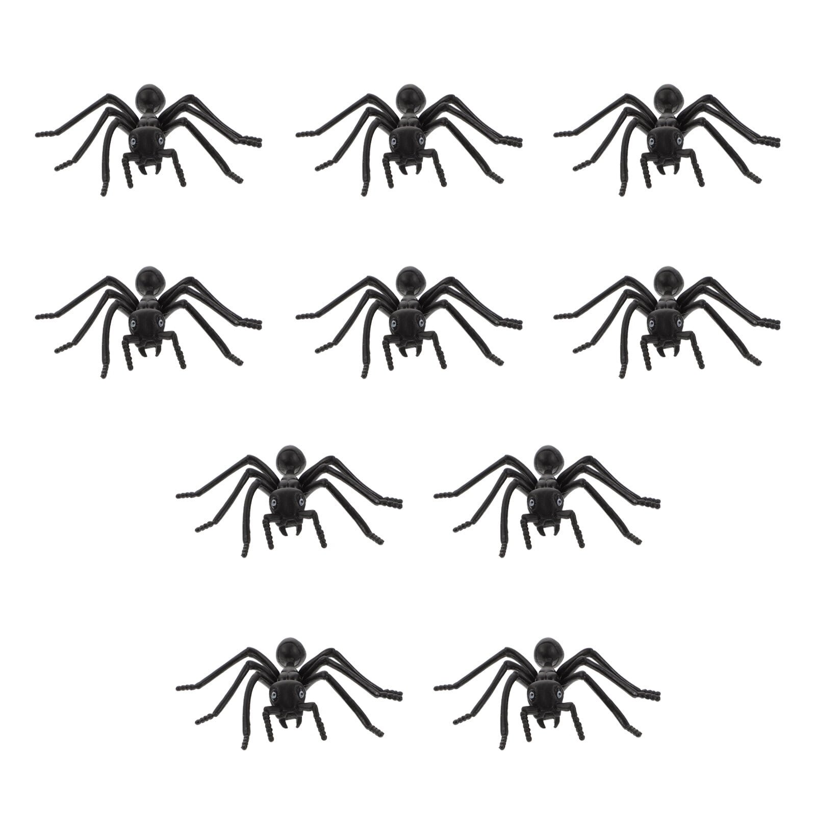 10Pcs Fake Black Ants Realistic Imitation Bugs Halloween Prank Props ...