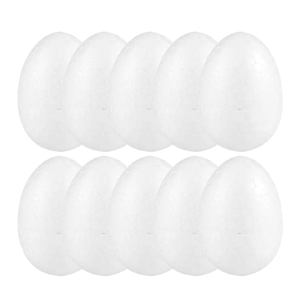 10Pcs Fake Eggs DIY Egg Props Painting Eggs Simulation Eggs Painting ...