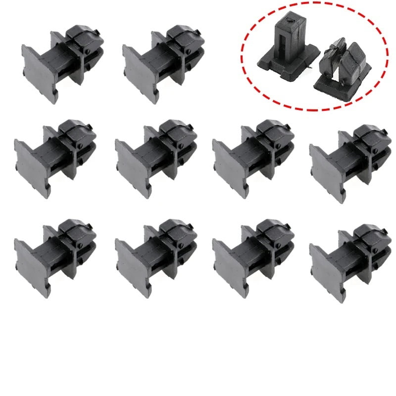 10Pcs Fastener Boot Trim Clips Strip Cover For Mercedes Benz SLK CLK SL ...