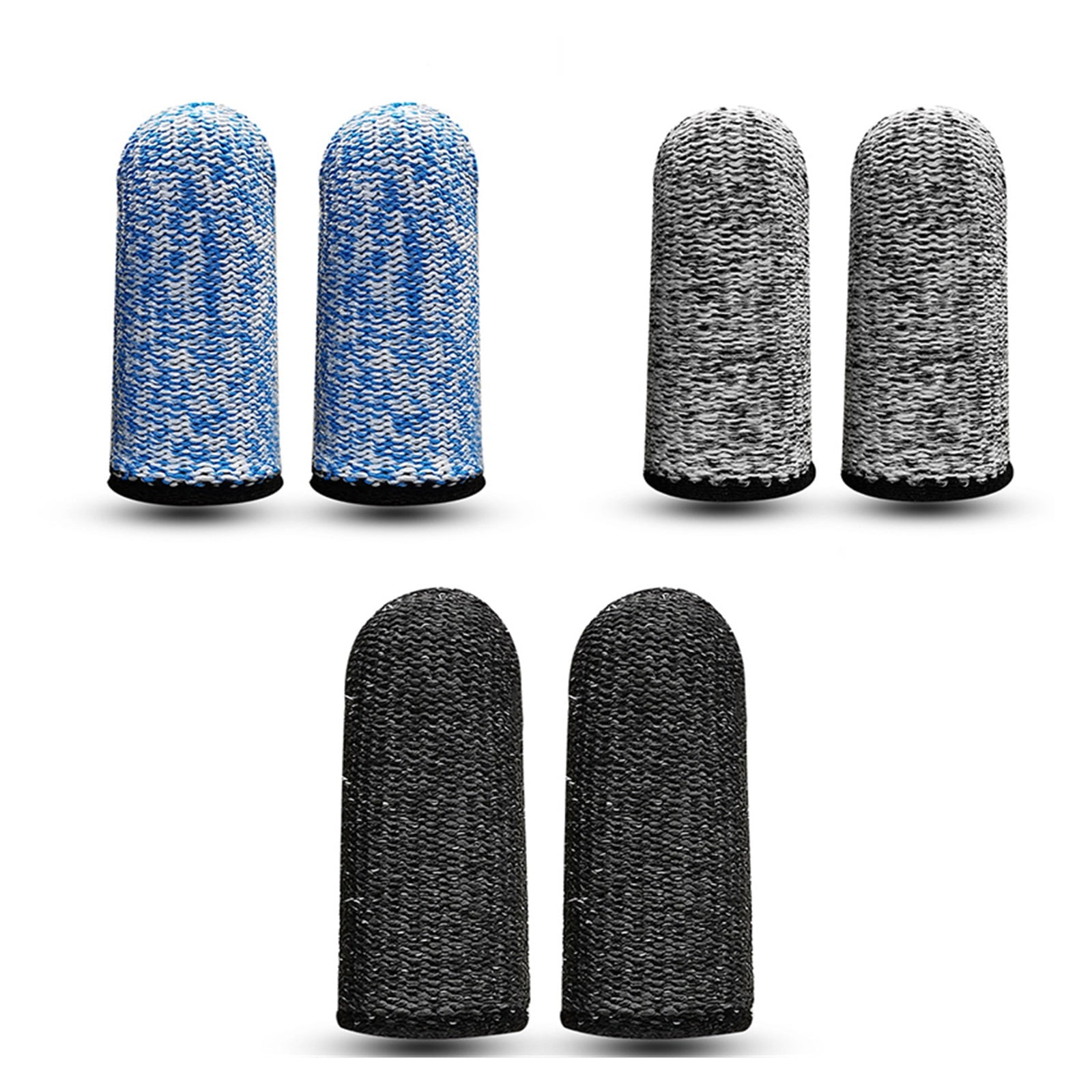 10Pcs Finger Cots Cut Resistant Sleeves Thumb Protector Reusable Peel ...