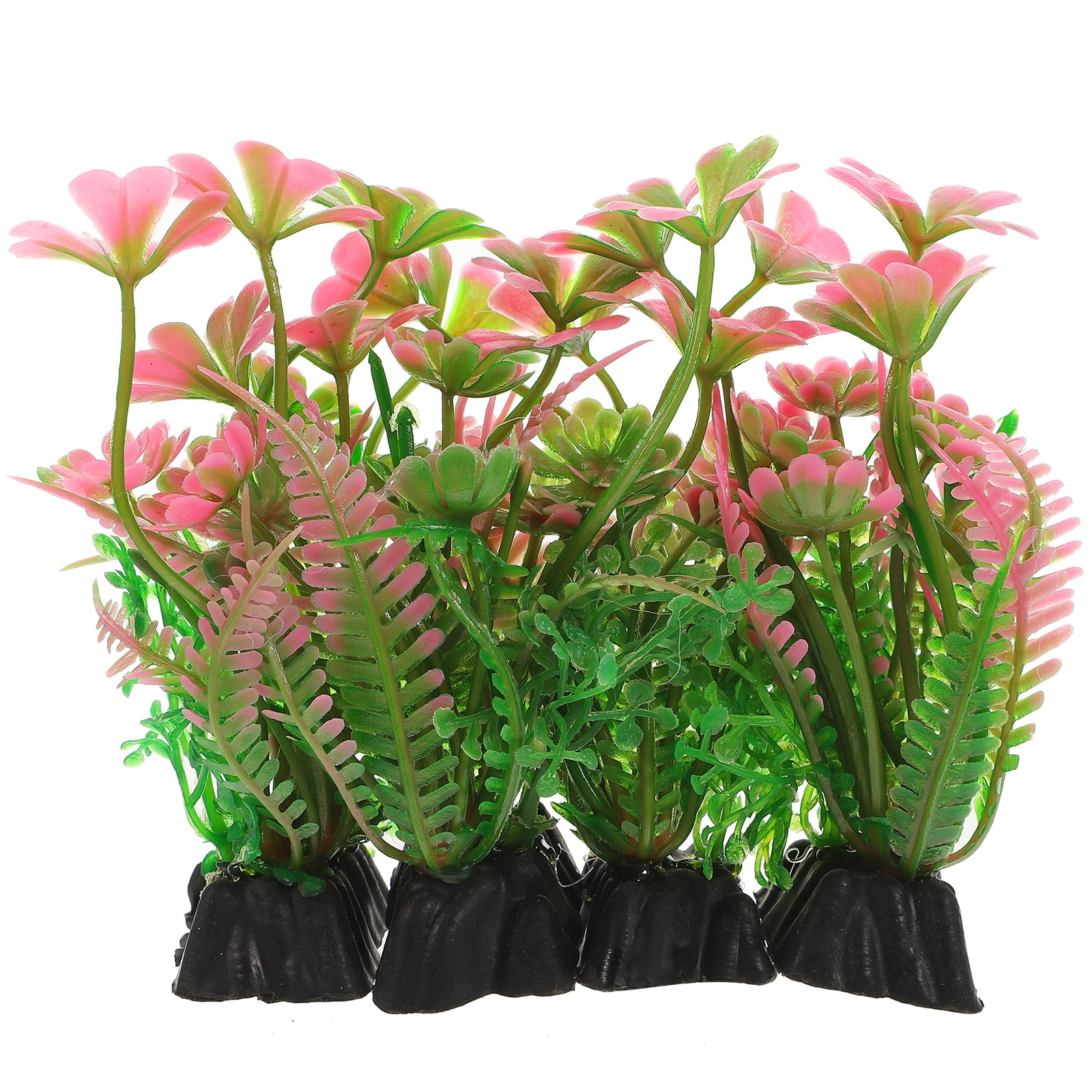10Pcs Fish Aquarium Decorations Small Plants Betta Fish Decor ...