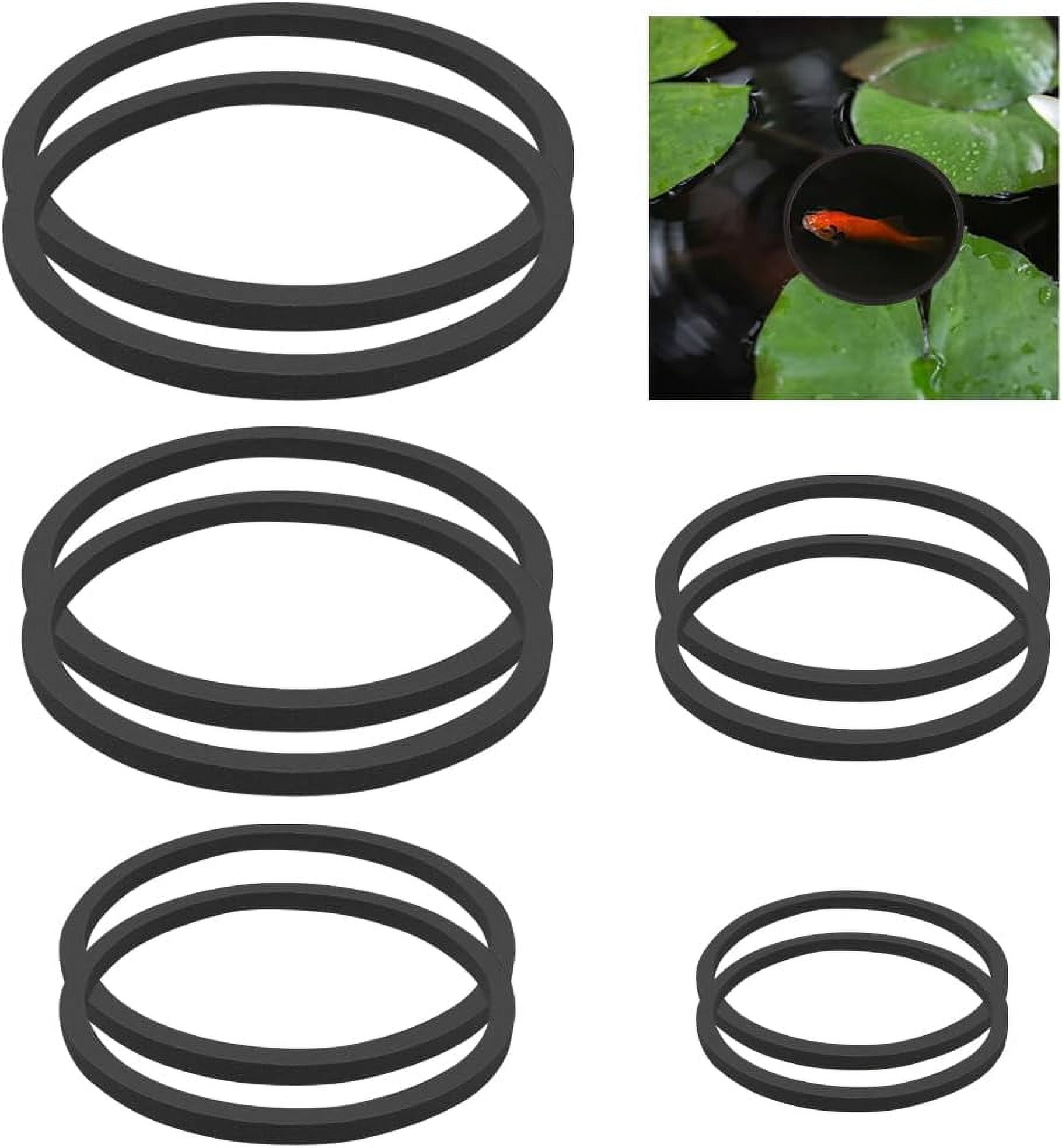 10Pcs Fish Feeding Rings Set Aquarium Floating Plant Rings 5 Sizes Foam ...