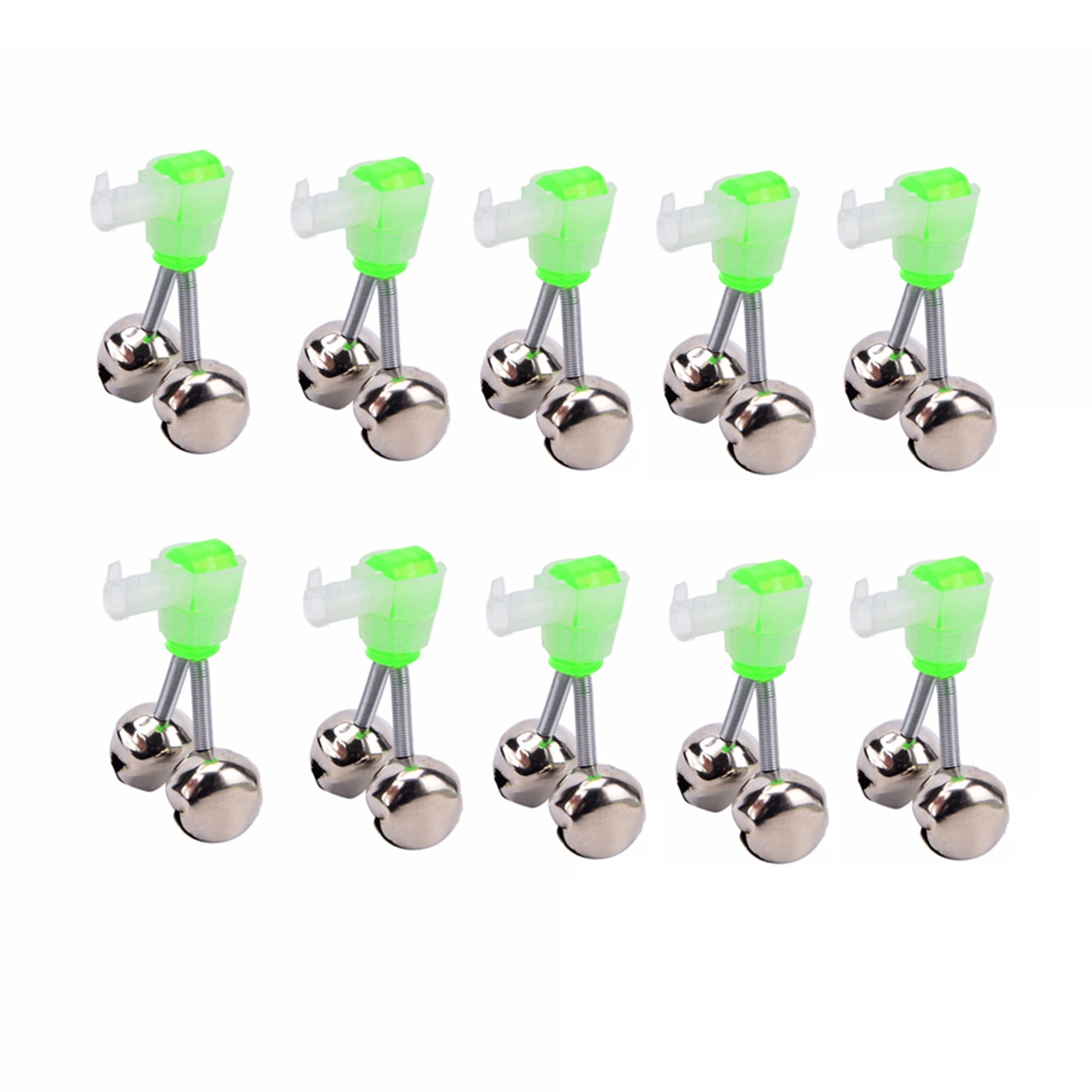 10Pcs Fishing Alarm Bell Dual Bells High Decibel Sensitive Mini Sea ...