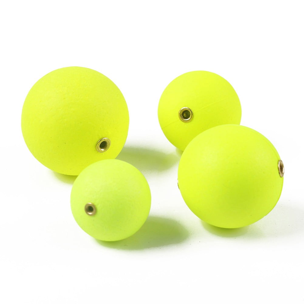 10Pcs Fishing Float Buoyancy Ball Float Bottom Rig Rigging Material No ...