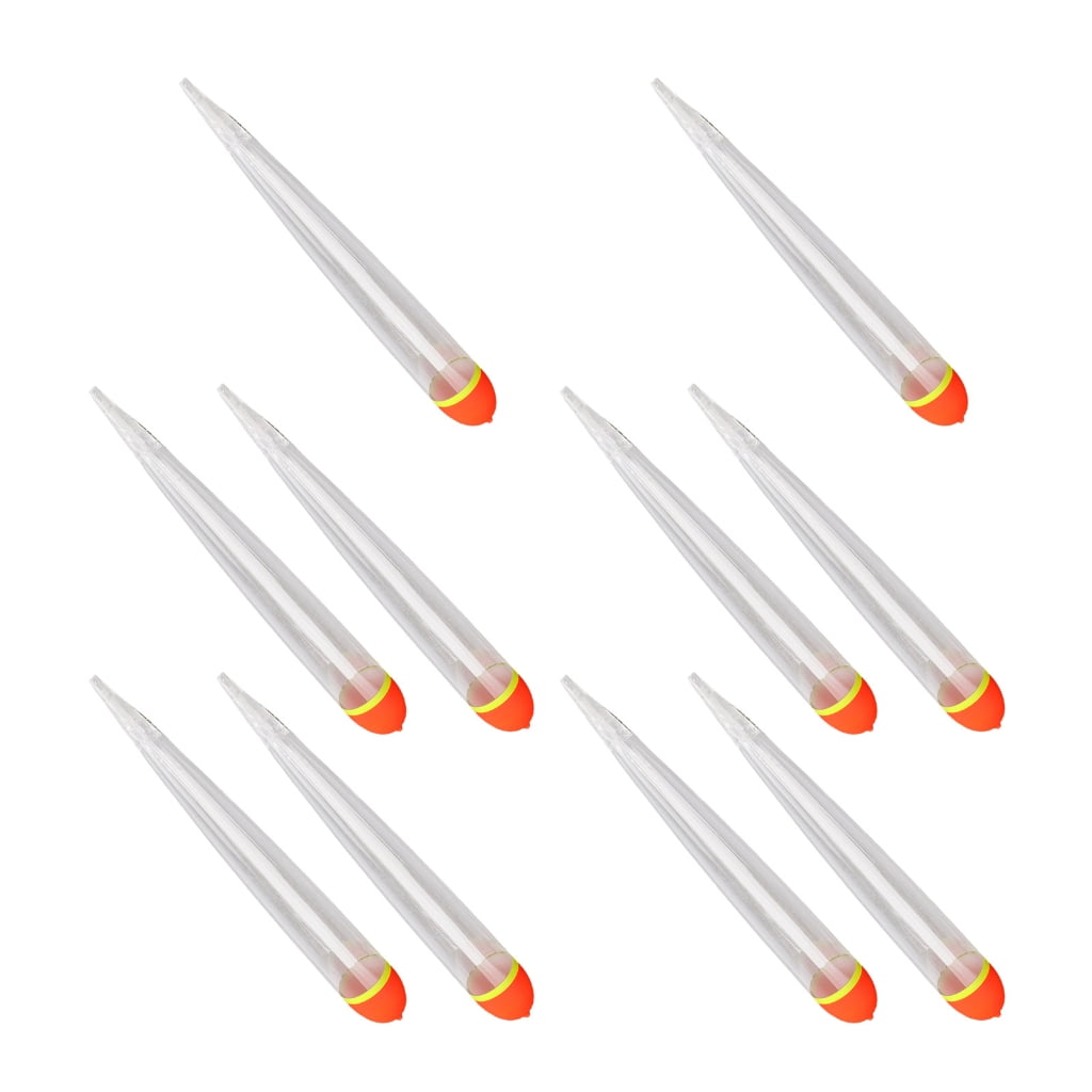 10Pcs Fishing Float Weighted Bobbers Slip Float Bobber Inline Weighted ...