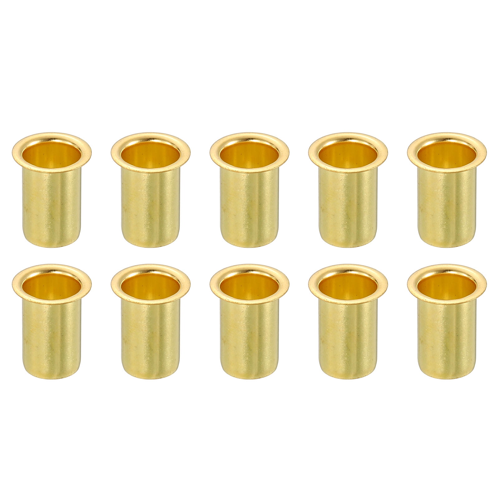 10Pcs Fit for 9mm(23/64") Tube ID Brass Compression Fitting, Insert ...