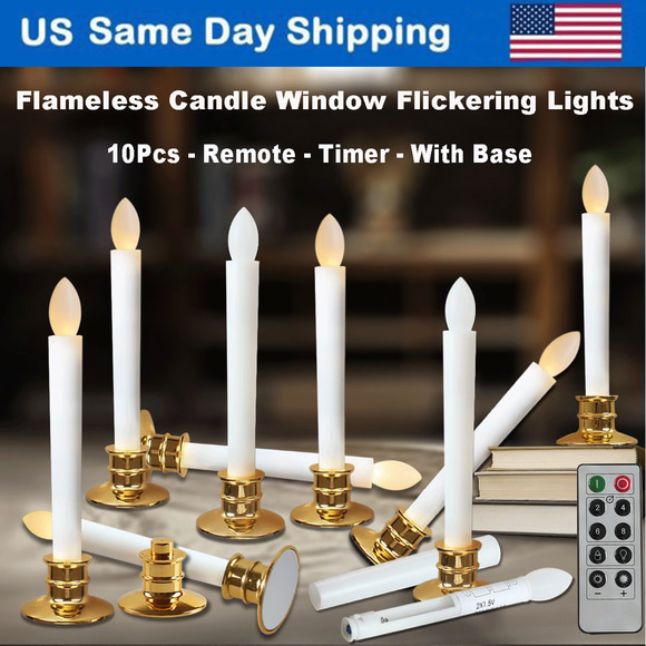 Window Candles With Timer