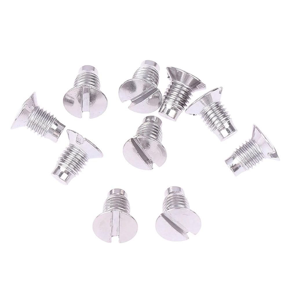 10PCS Flat Turning Needle Plate Screws Needle Plate Screws - Walmart.com