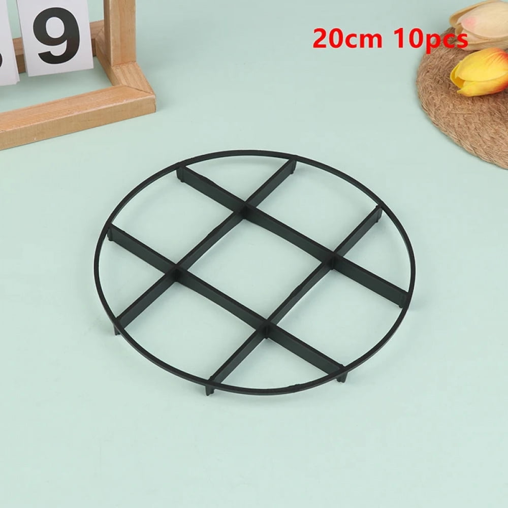 10Pcs Flower Pot Tray Anti Rot Root Plastic Saucer Bracket Drip Plant ...