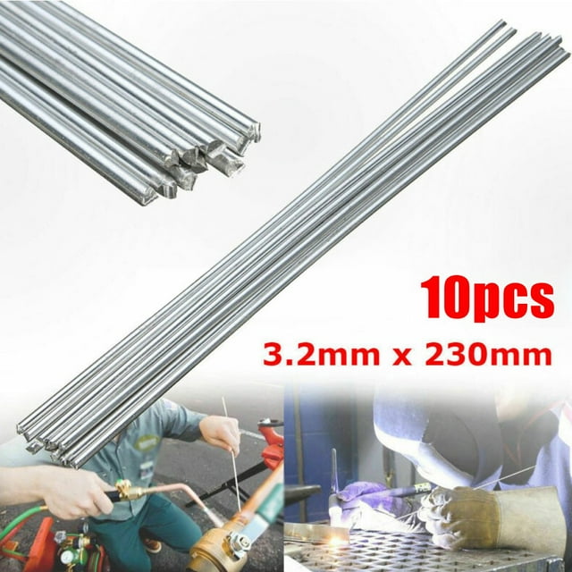10Pcs Flux Cored Aluminium Welding Rods Brazing Easy Soldering Low ...