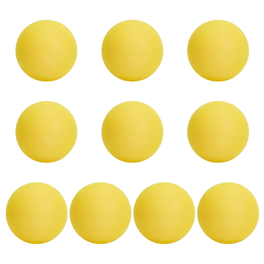 10Pcs Foam Tennis Balls 2.8 Inch Yellow Soft Foam Tennis Balls Soft ...