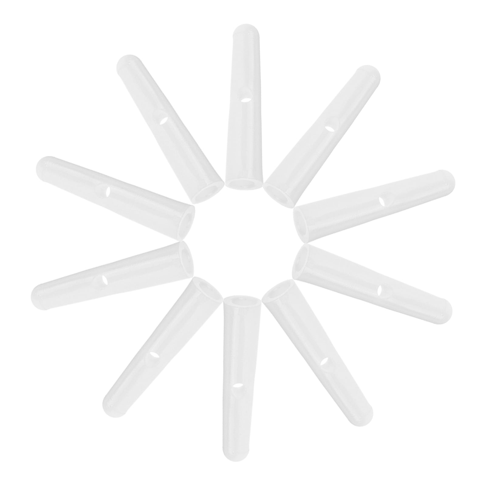 CIMAXIC White Umbrella Bone Covers Tail Beads for Use 10Pcs - Walmart.com