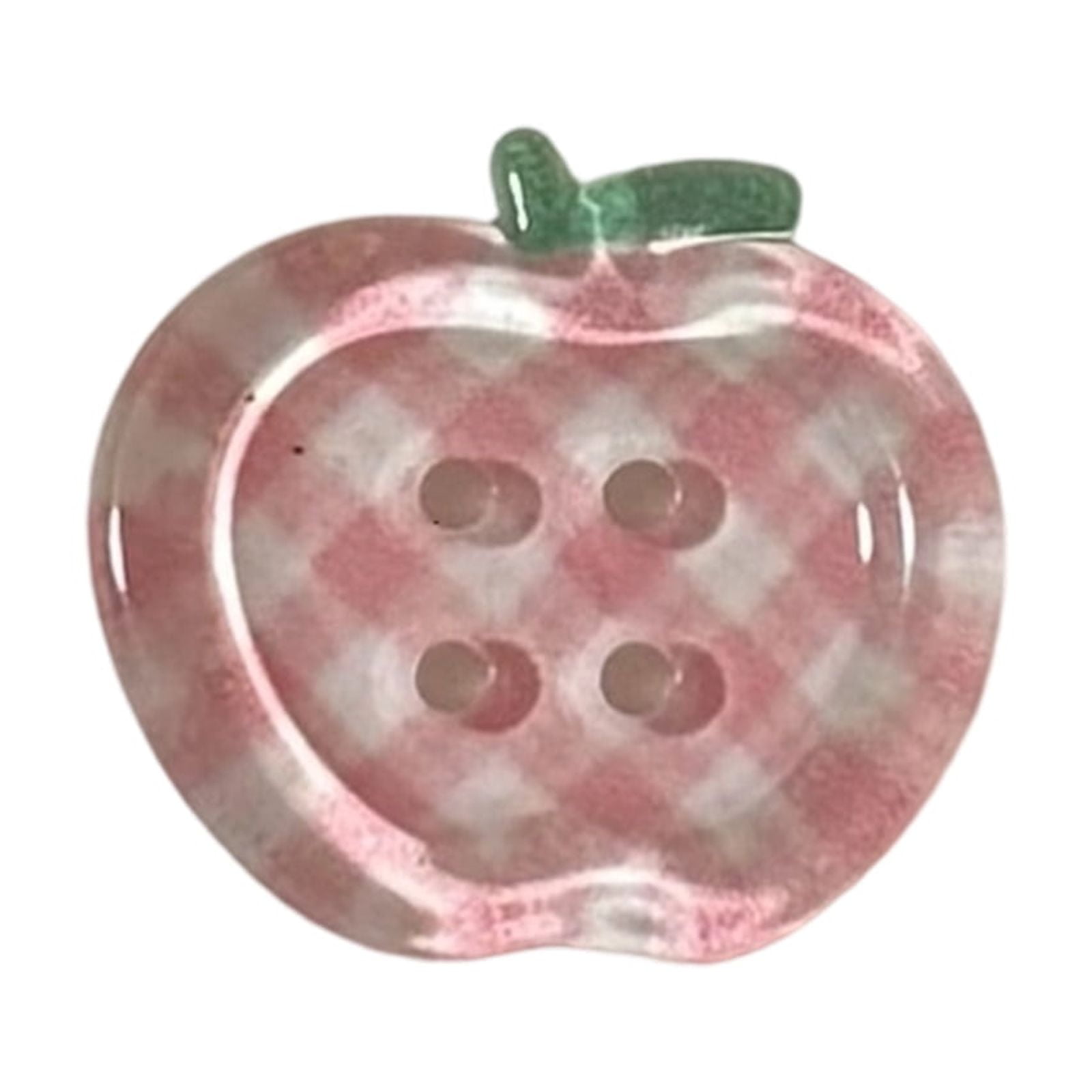 10Pcs Fruit Shape Craft Button 20MM Acrylic Button 4 Hole Sewing Button ...