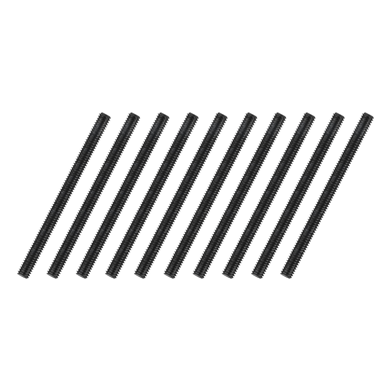 10Pcs Fully All Threaded Rod, 5/16" Thread 18 Pitch 4" Length Carbon ...