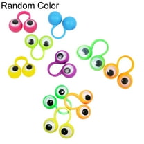 Walmart's 4 Large Googly Eye Finger Ring Puppets, Party Favors for Kids ...