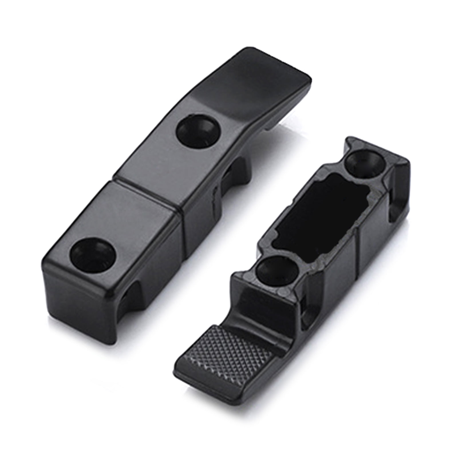 10Pcs Furniture Hasp Latches Lock Plastic Corner Brace Connection Hinge ...