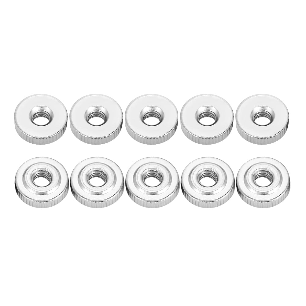 10Pcs GB807 Knurled Thumb Nuts, Handle Nuts in M3, M4, M5, M6, M8, M10 ...
