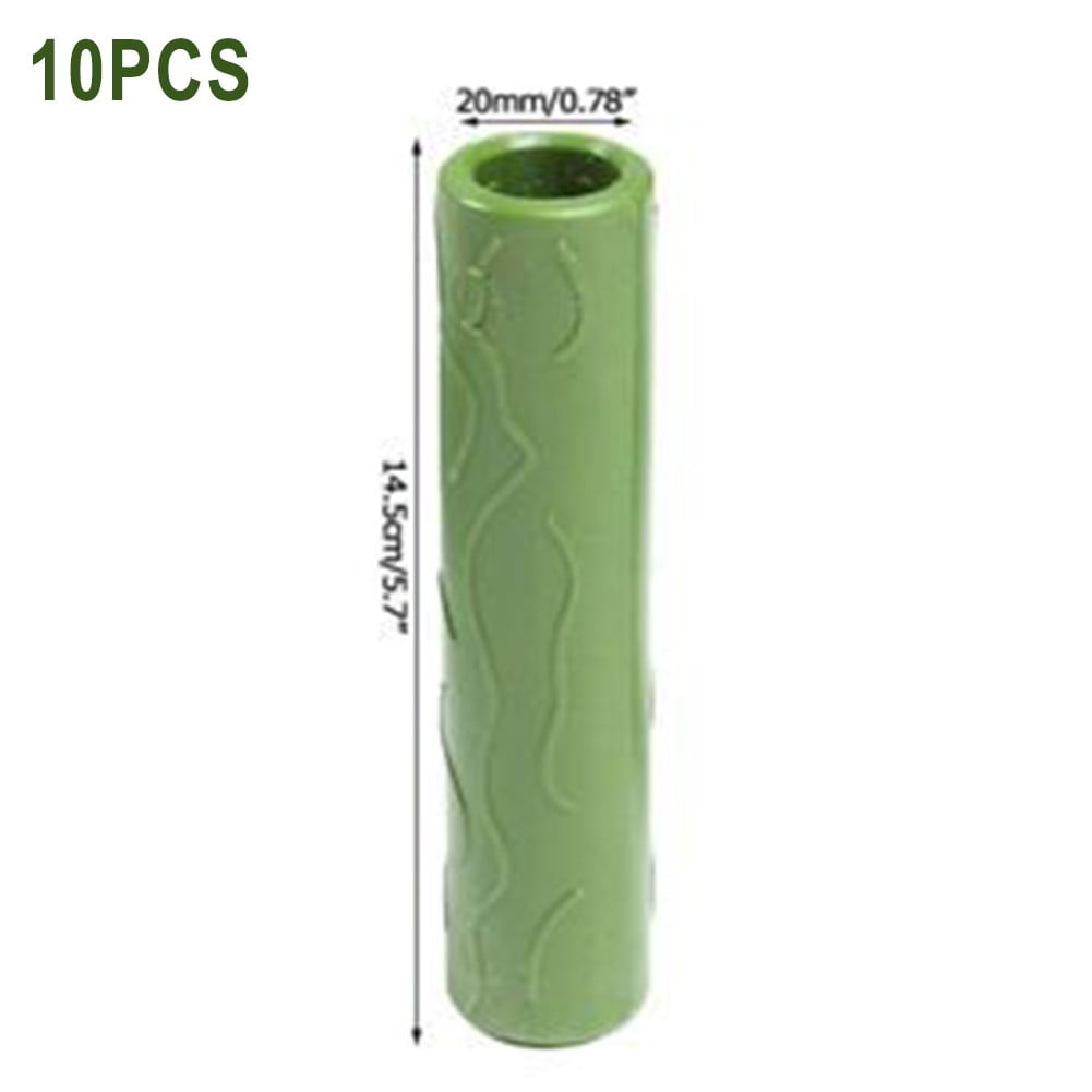 10Pcs Garden Stakes Connecting Pipe Vines Climbing Plant Support ...