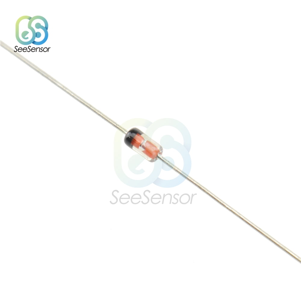 10Pcs Germanium Diode 1N34A DO-35 1N34 IN34A for TV FM AM Radio ...